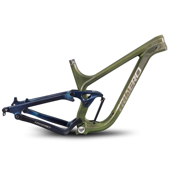 Best 150mm Travel full suspension Carbon Enduro MTB Frame P9 – Triaero