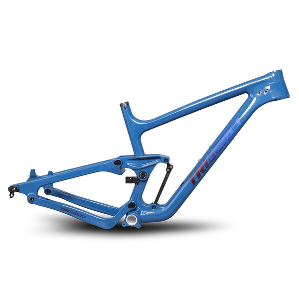 130mm Travel Full Suspension Carbon Trail MTB Frame P1 – Triaero